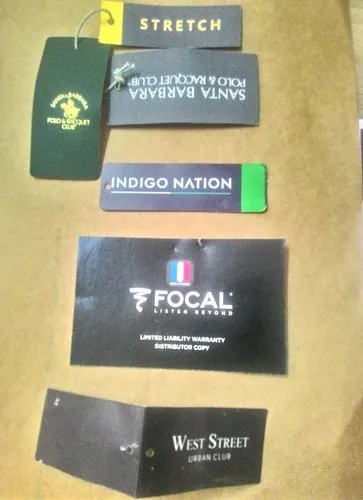 Branding Tags - Pooja Printers